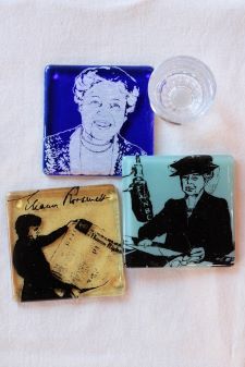 ER Handmade Glass Coasters