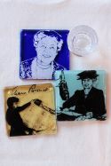 ER Handmade Glass Coasters