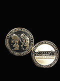 Franklin D. Roosevelr and Eleanor Roosevelt Coin