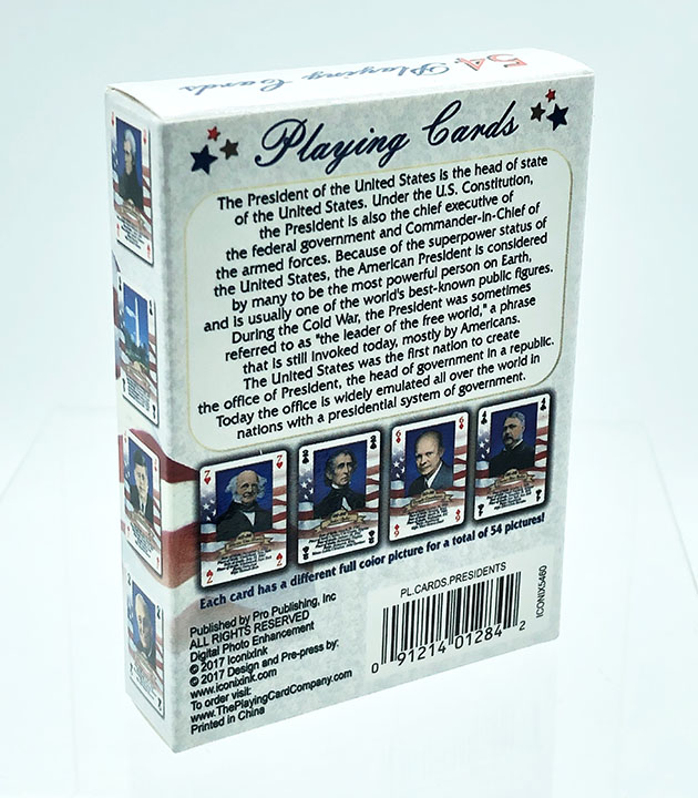 The Presidents Playing Cards
