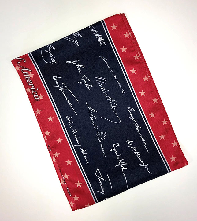 Presidents Signature Scarf