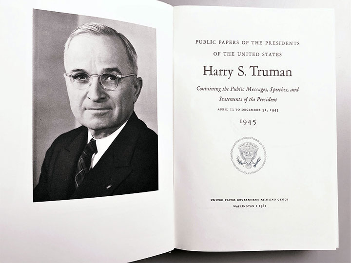 Public Papers of the Presidents of the United States: Harry S. Truman ...